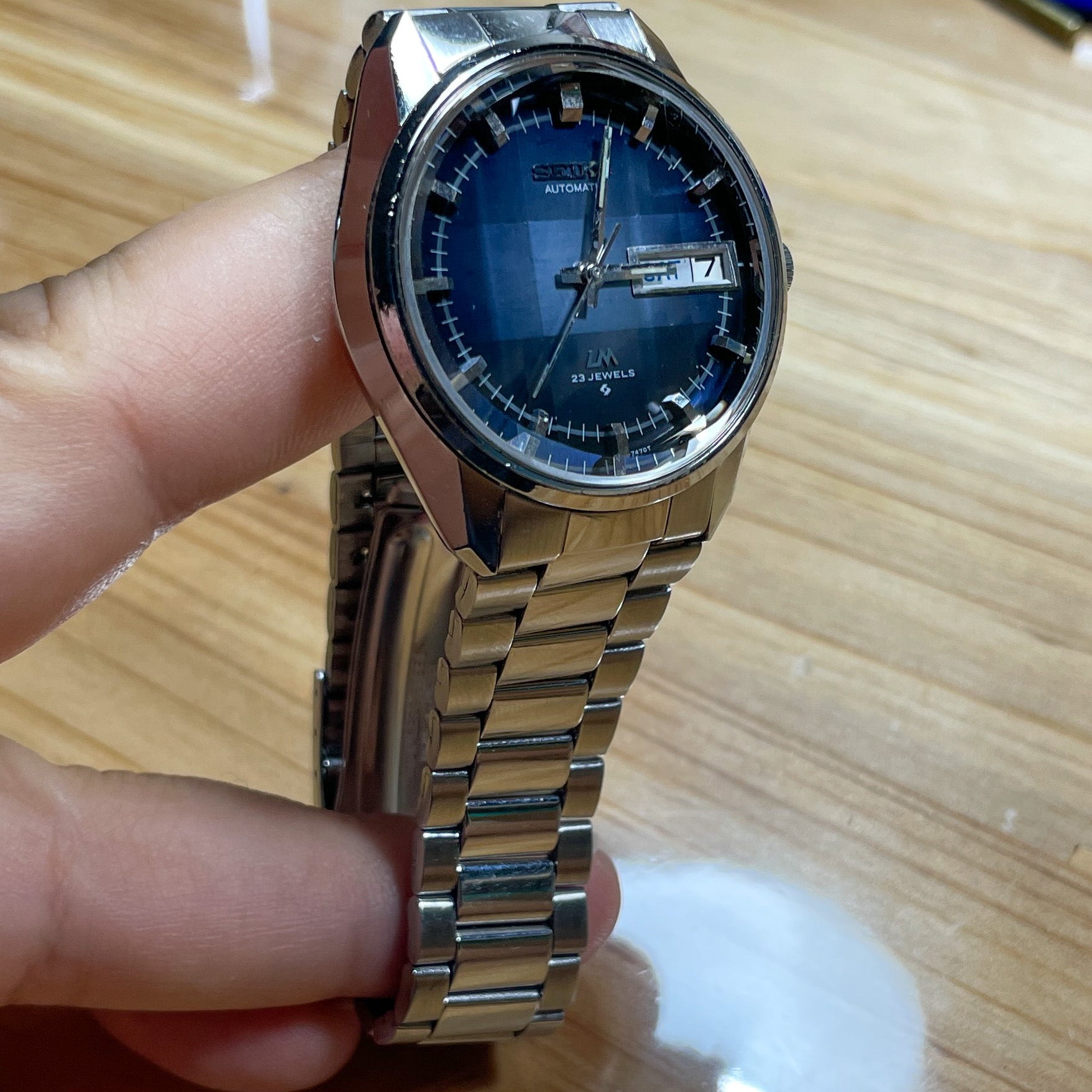 FS. REDUCED Seiko Lord Matic, 5606-7280, metal day date corrector, 250 ...