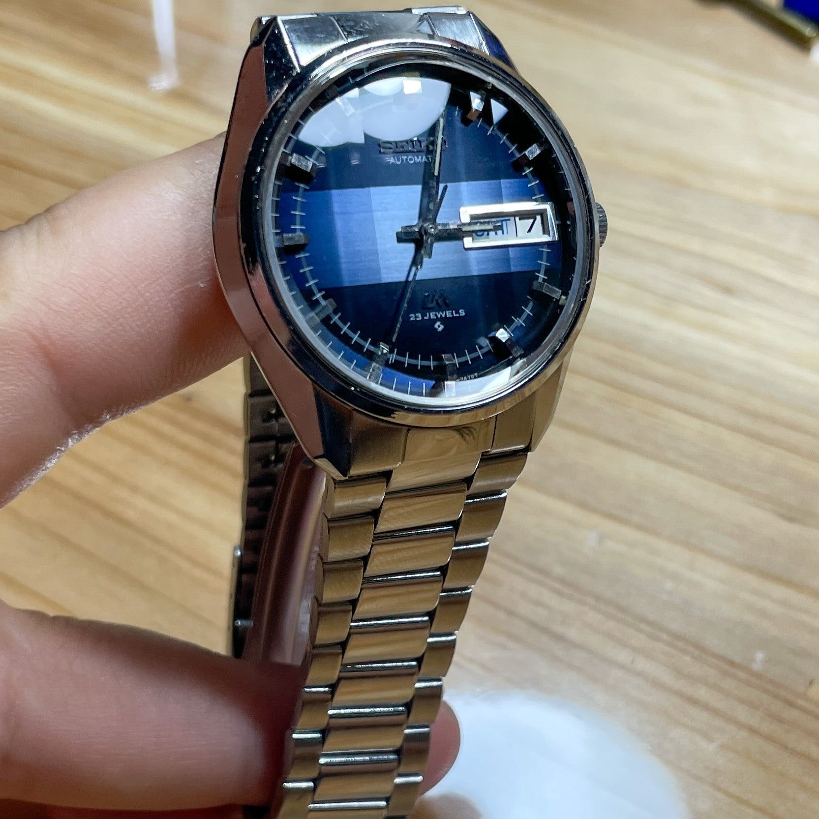 FS. REDUCED Seiko Lord Matic, 5606-7280, metal day date corrector, 250 ...