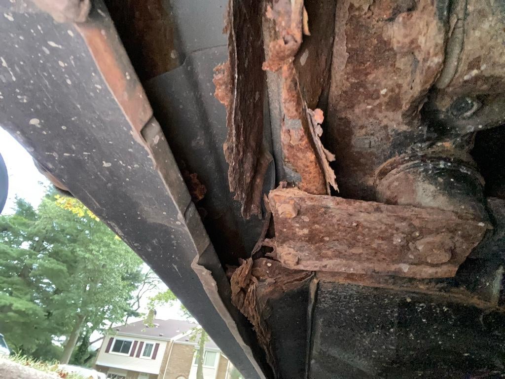 Pinch weld rot | Subaru WRX Forum