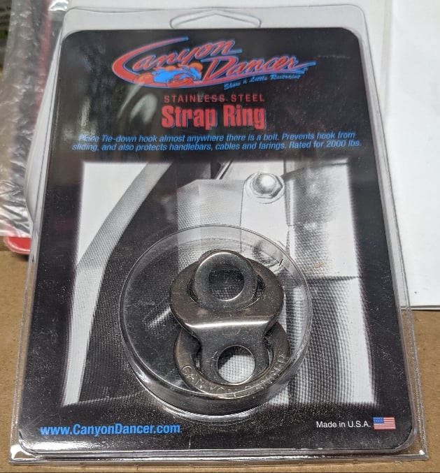 Tie down mounts for Tripple clamp | TW200 Forum