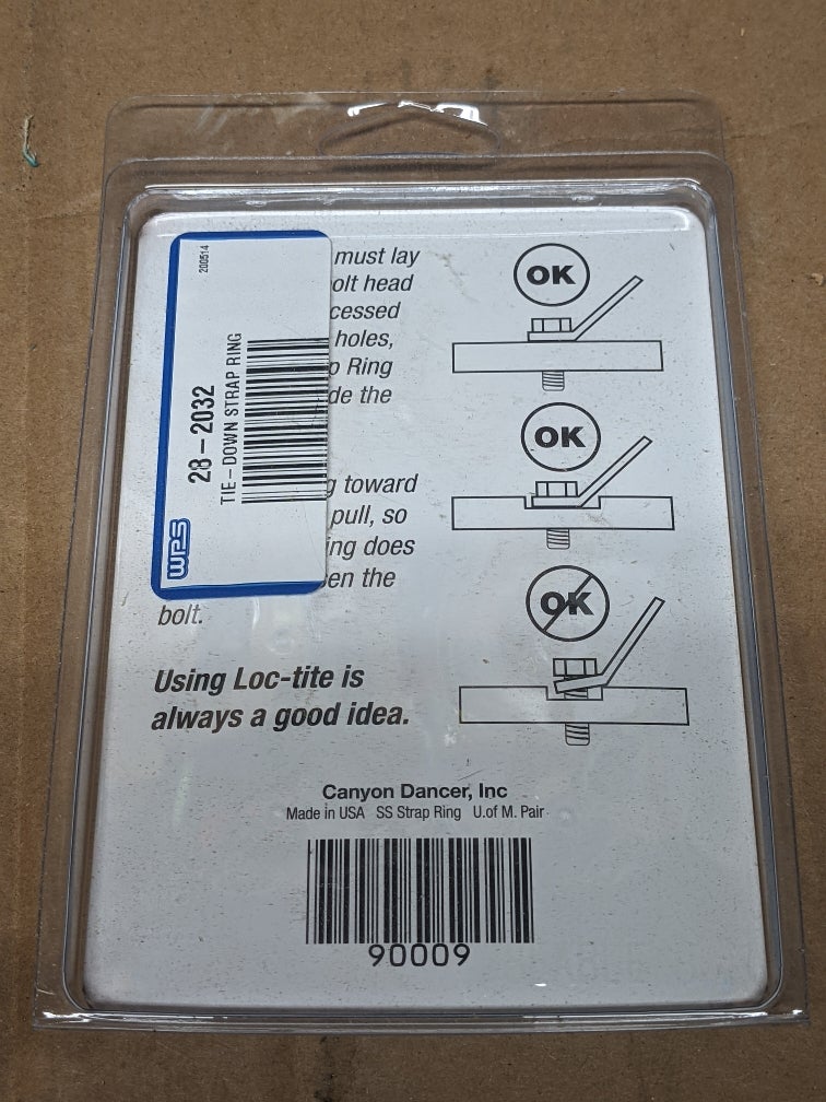 Tie down mounts for Tripple clamp | TW200 Forum