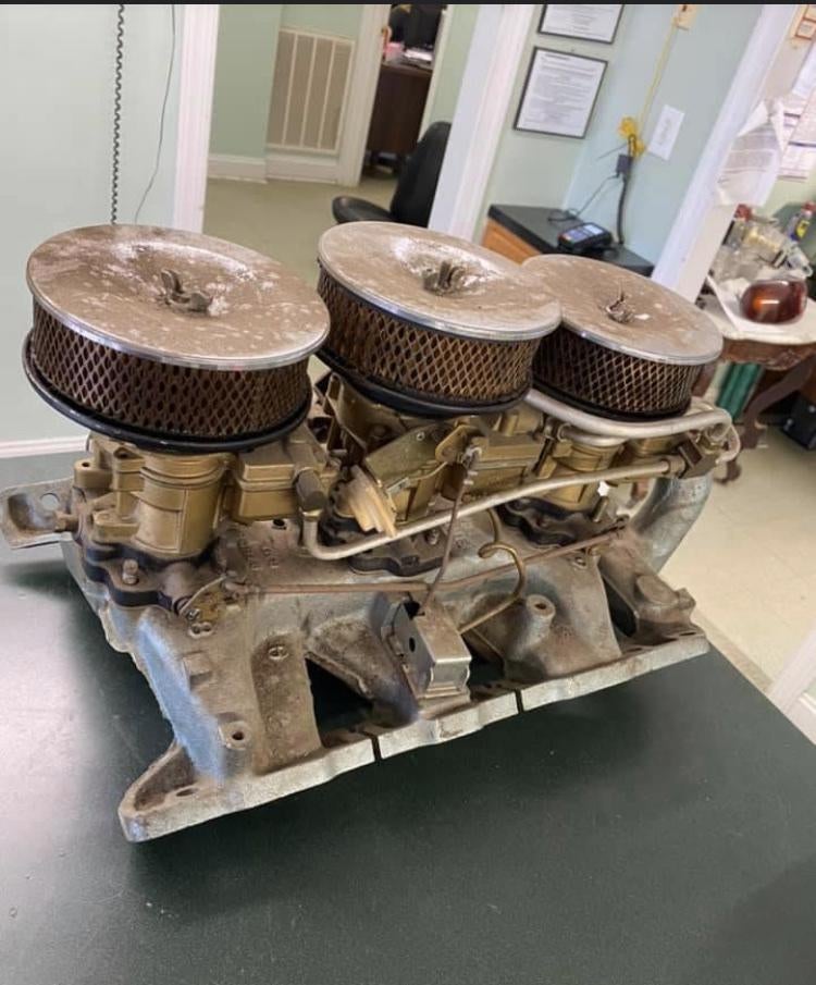 1966 Tri Power Carb (eBay) | Pontiac GTO Forum