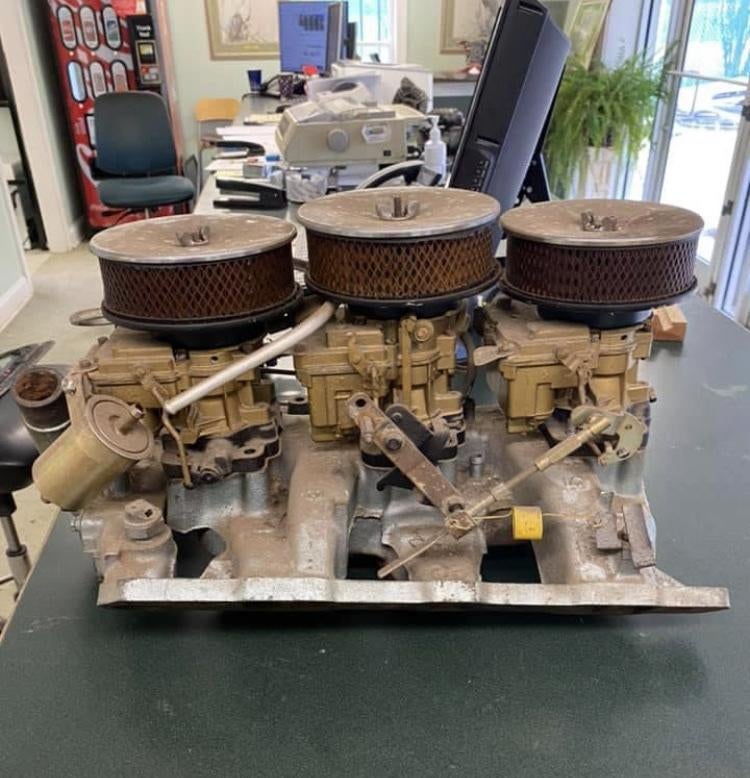 1966 Tri Power Carb (eBay) | Pontiac GTO Forum