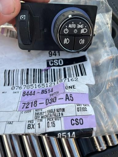 Headlight switches - Trailboss, fog and off road lights with part ...