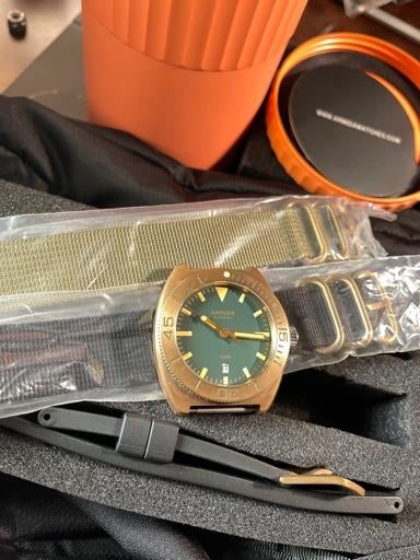 FS-Armida A7 Brass watch slate green dial 300m | WatchUSeek Watch Forums