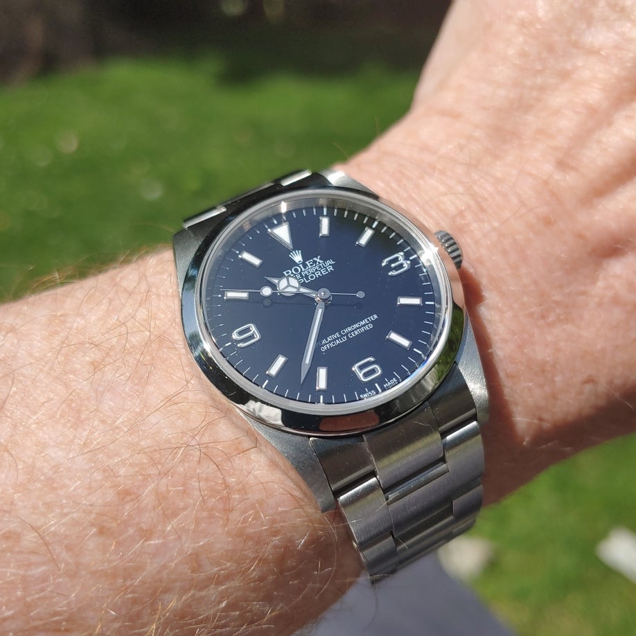 Explorer 1, 36mm vs 39mm - shot of 6.5inch wrist anyone? | WatchUSeek ...