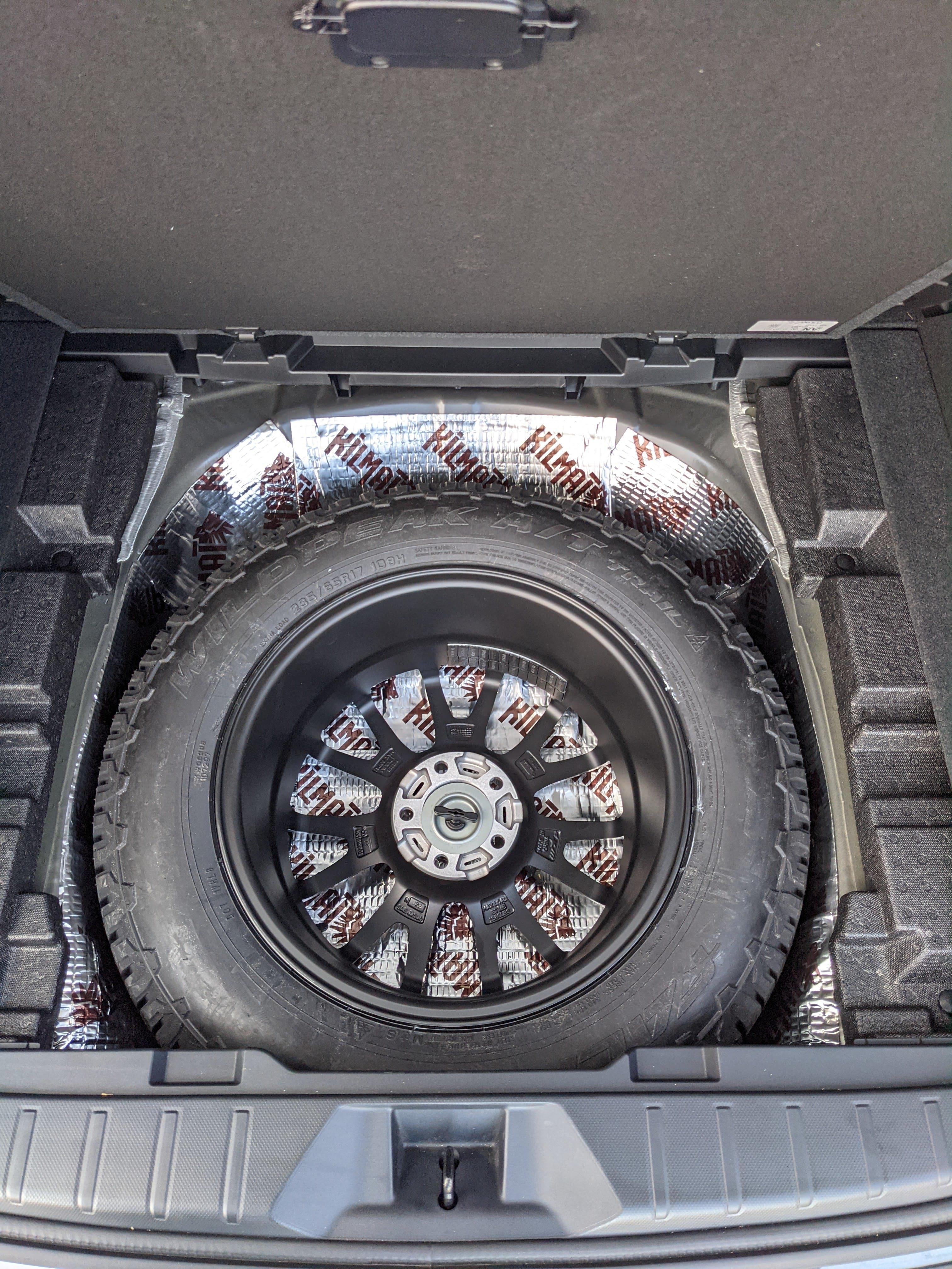 Spare - What’s the biggest that will fit IN THE WELL? | Subaru Outback ...