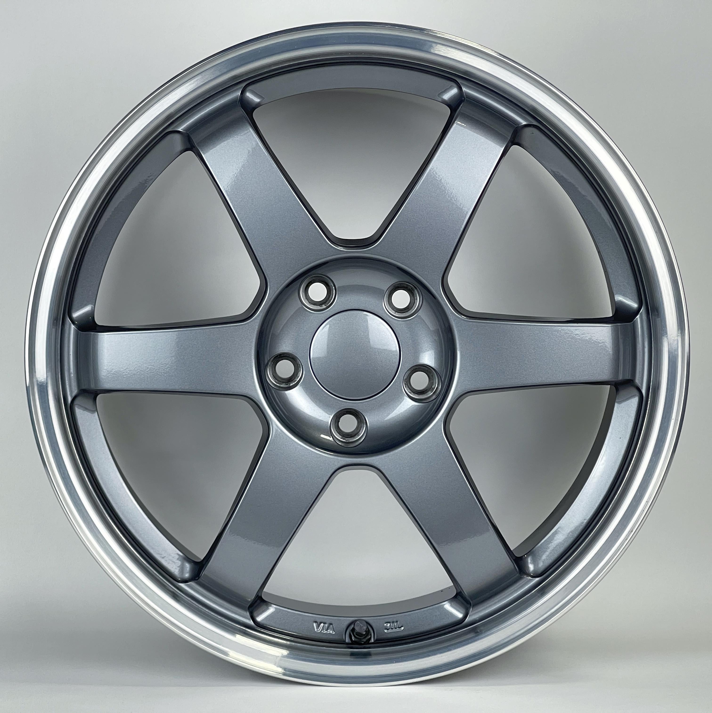 Rays Volks Racing LE37T (TE37) 18x7.5 ET30 - freshly refinished MINT ...