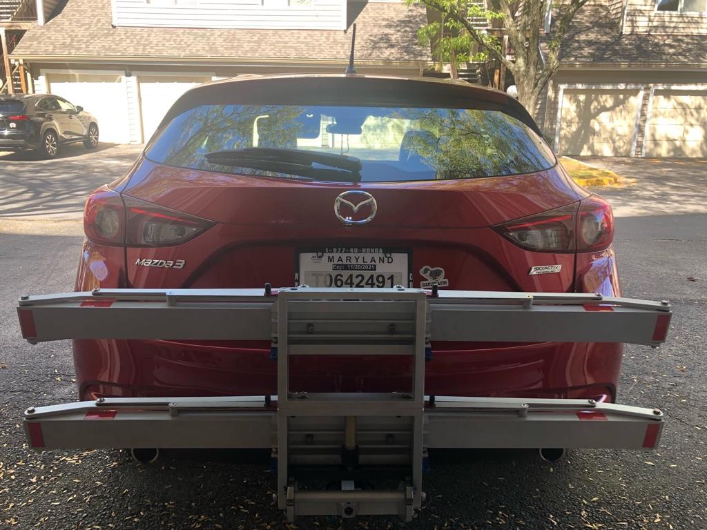 How to install Ecohitch trailer hitch on Mazda 3 Hatchback | 2004 to ...