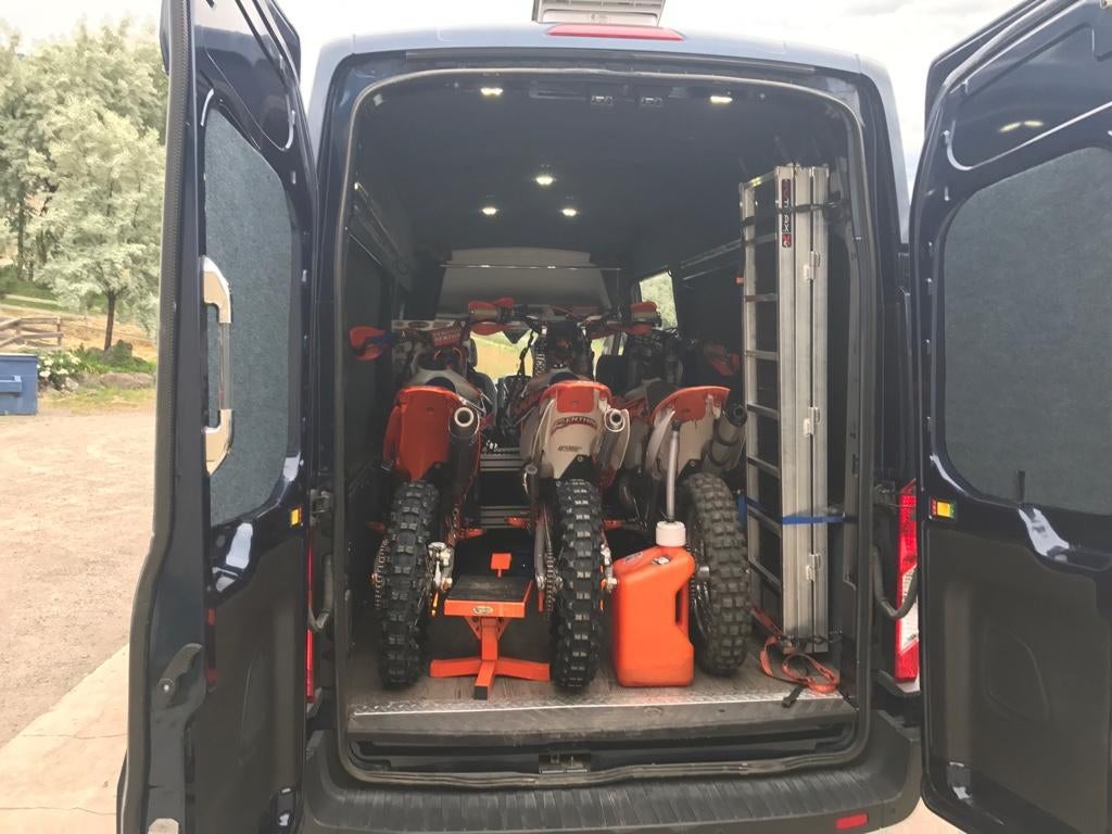 Moto van - share your setups! | Page 3 | Ford Transit USA Forum