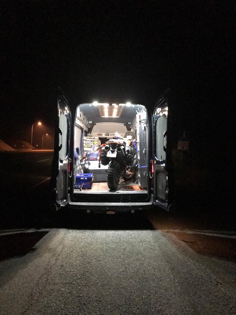 Moto van - share your setups! | Page 3 | Ford Transit USA Forum