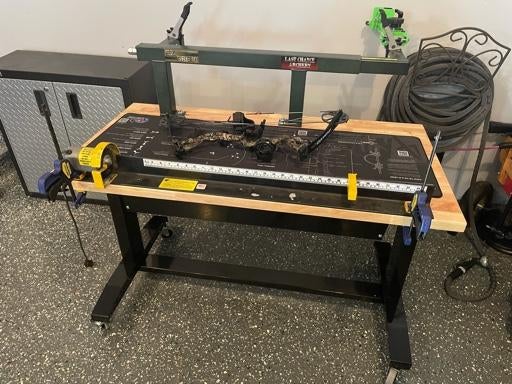 Mobile archery work bench | Archery Talk Forum