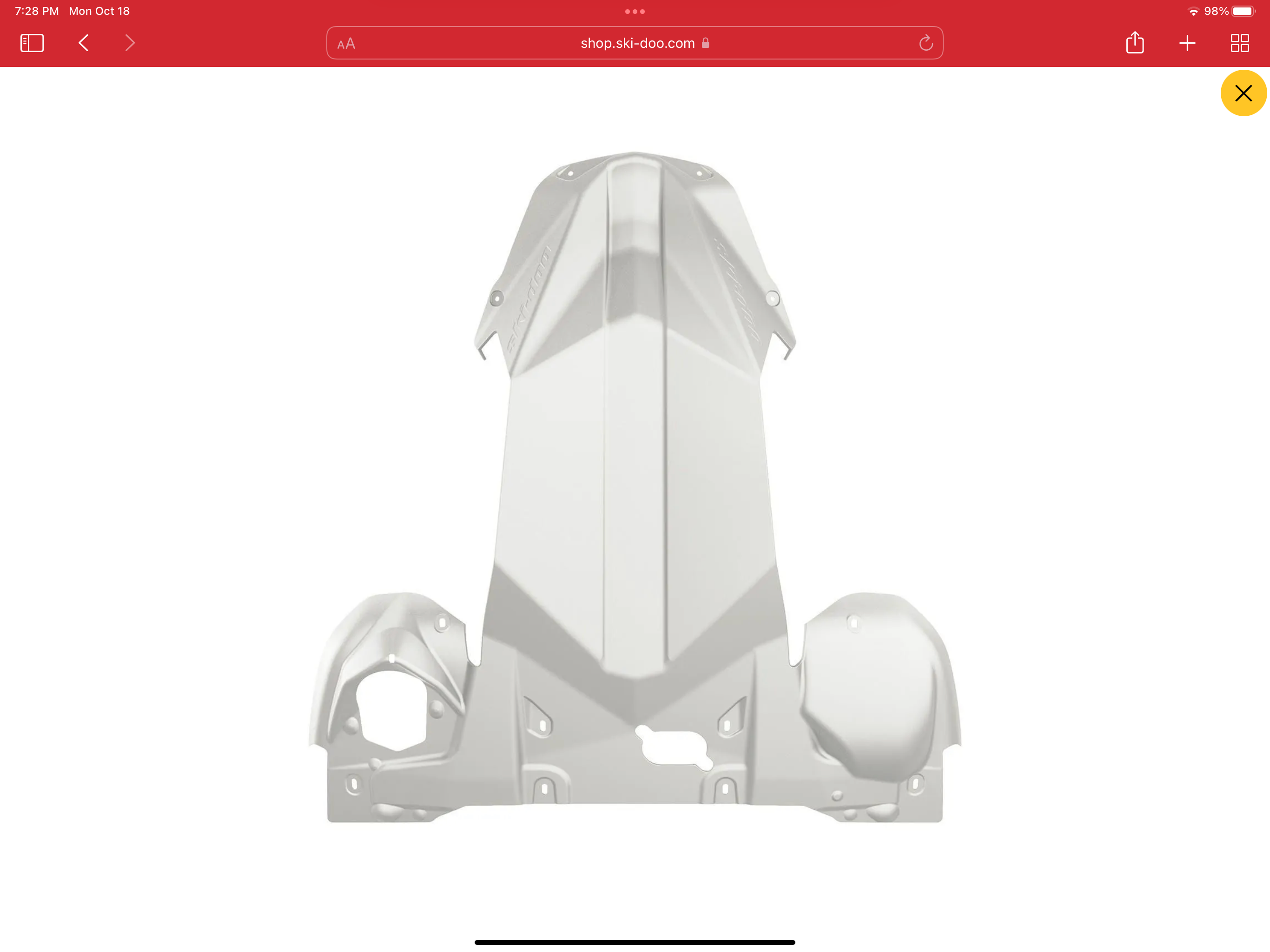 Wide body g4 fits standard full body skid plate | Ski-Doo Snowmobiles Forum