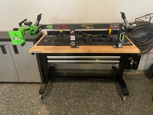 Mobile archery work bench | Archery Talk Forum