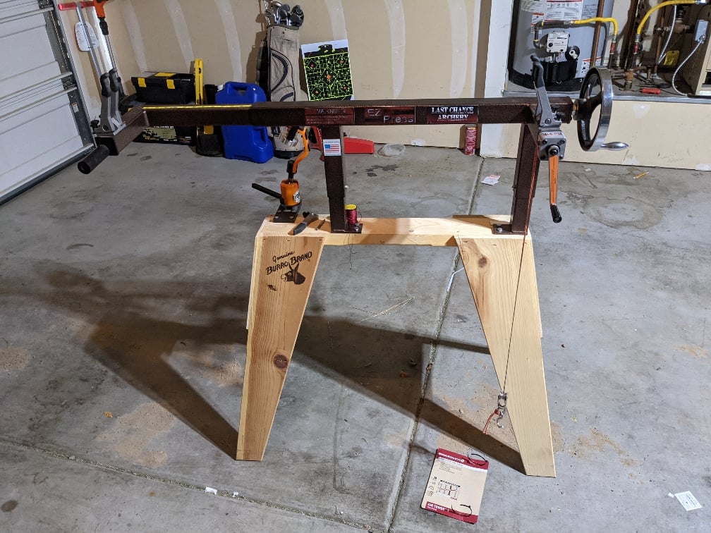 Mobile archery work bench | Archery Talk Forum