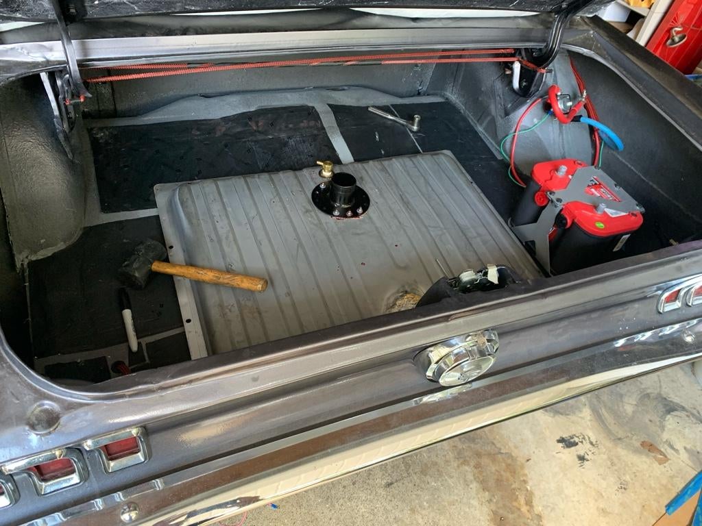 Those who put the battery in the trunk 65/66? | Vintage Mustang Forums