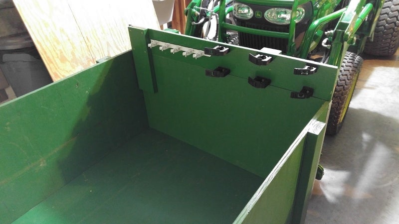 Carry-All/Tool Caddy for Front Forks? | Green Tractor Talk