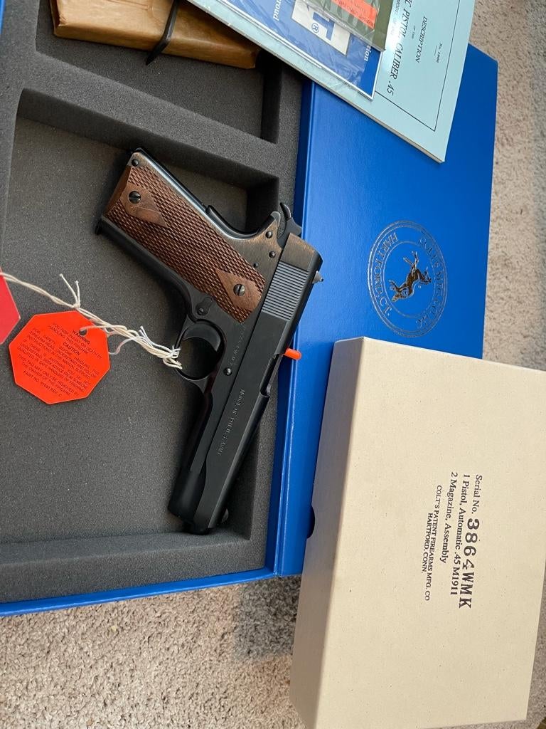 Colt WWI Reproduction M1911 NIB WMK | 1911Forum