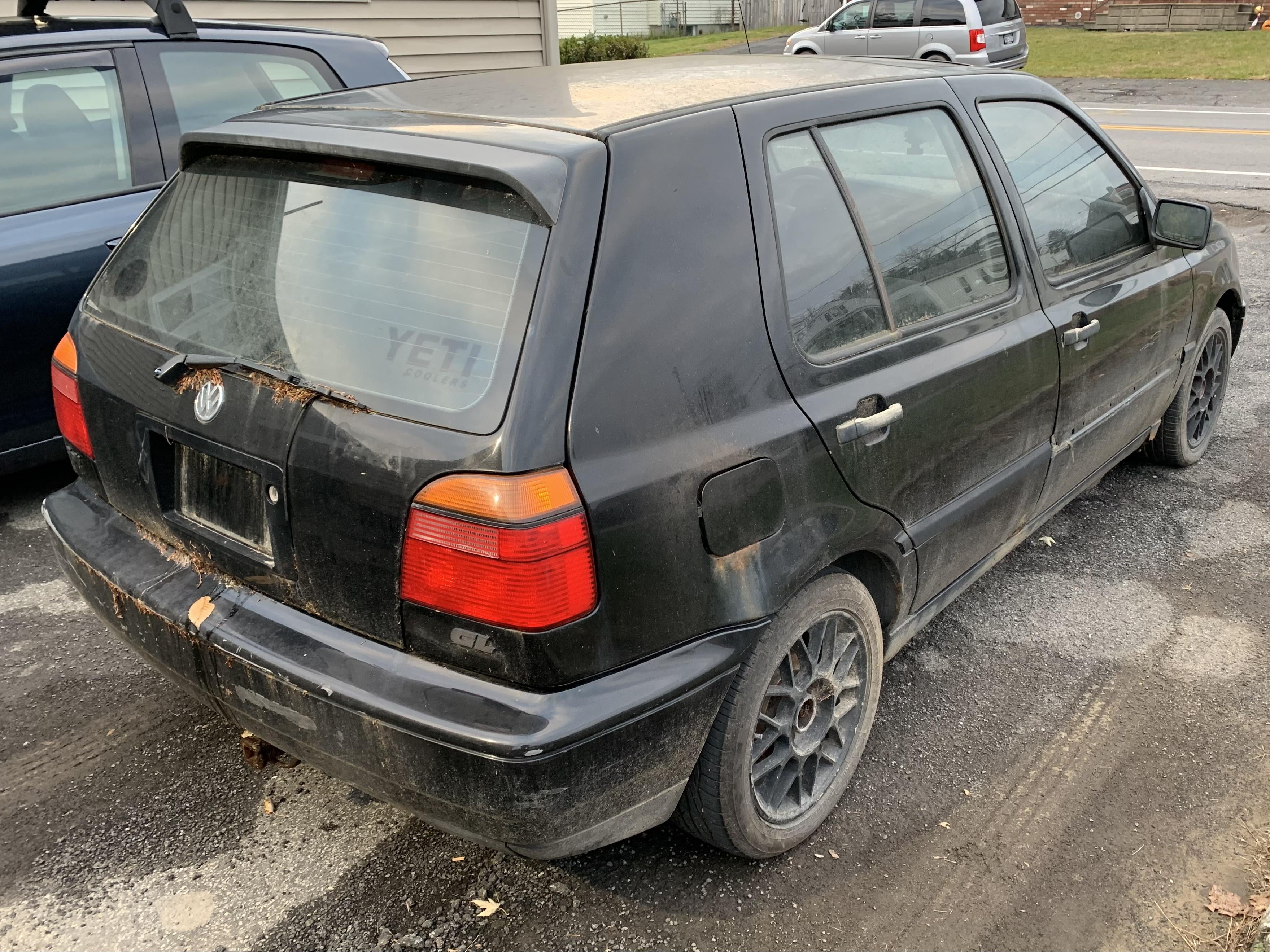 full part out black 1998 golf gl 4 door in upstate ny | VW Vortex ...