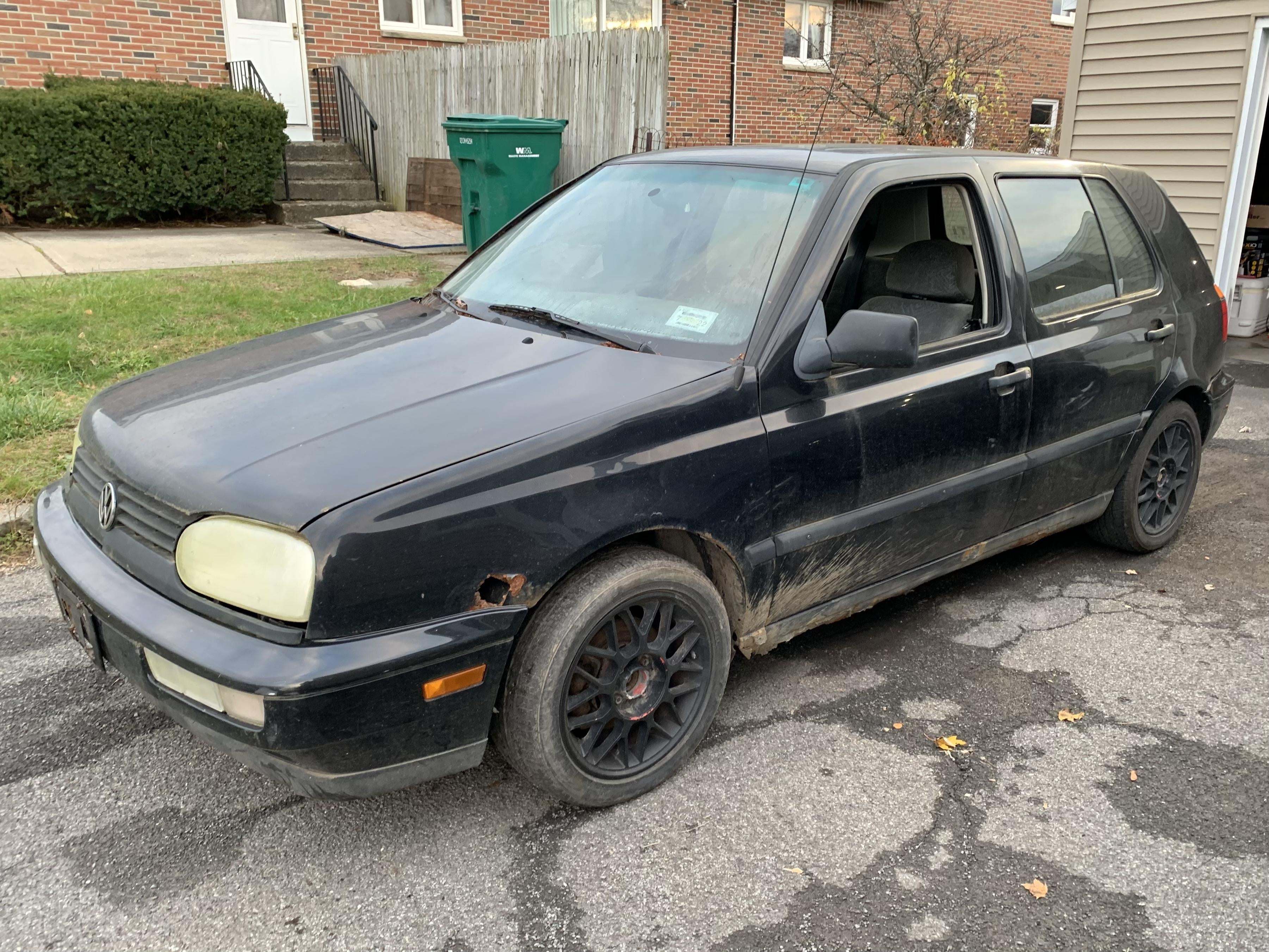 full part out black 1998 golf gl 4 door in upstate ny | VW Vortex ...
