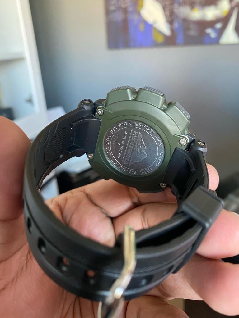 New Casio Pro Trek PAG240 | WatchUSeek Watch Forums