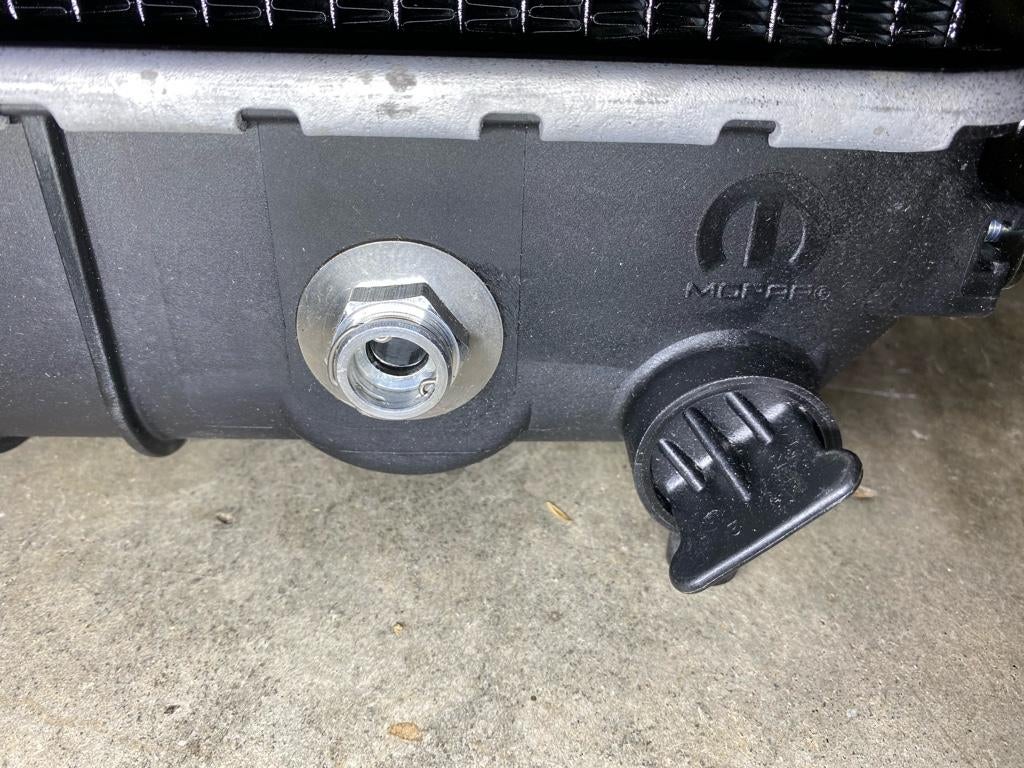 Mopar Radiator - Quick Disconnects? | Jeep Enthusiast Forums