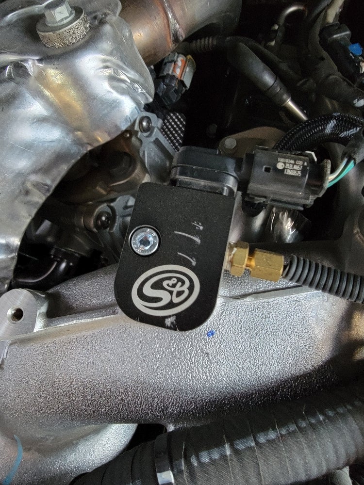 Boost Gauge Fitting Location on 2021 L5P Engine | Chevy and GMC Duramax ...