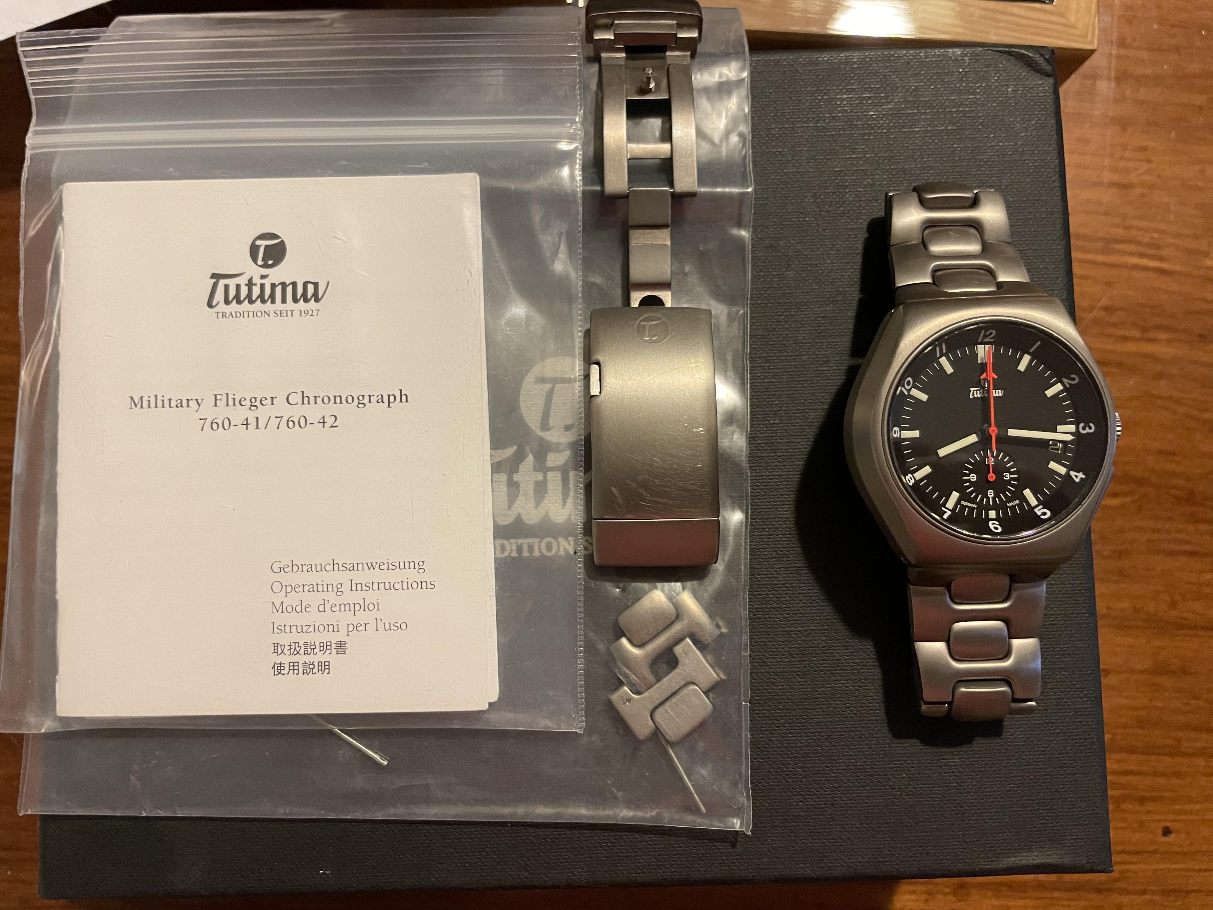 SOLD Tutima commando II ref 760-42 | WatchUSeek Watch Forums