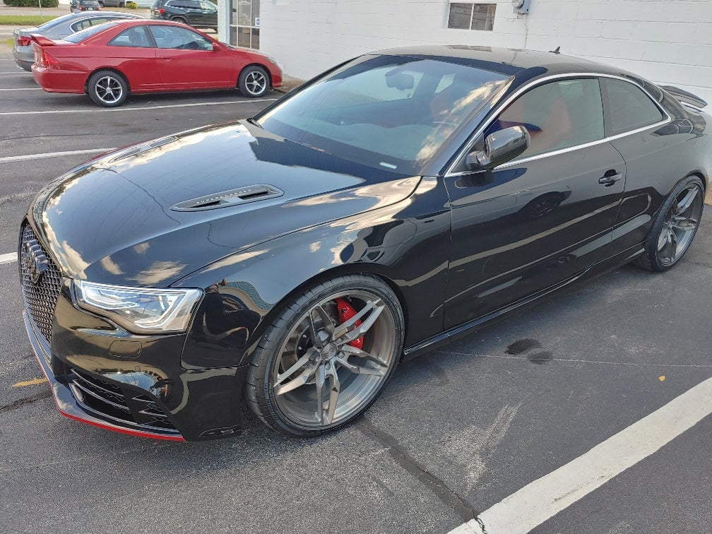 B8 B8.5 Audi RS5 Electronic Retractable Spoiler Wing Retrofit ...