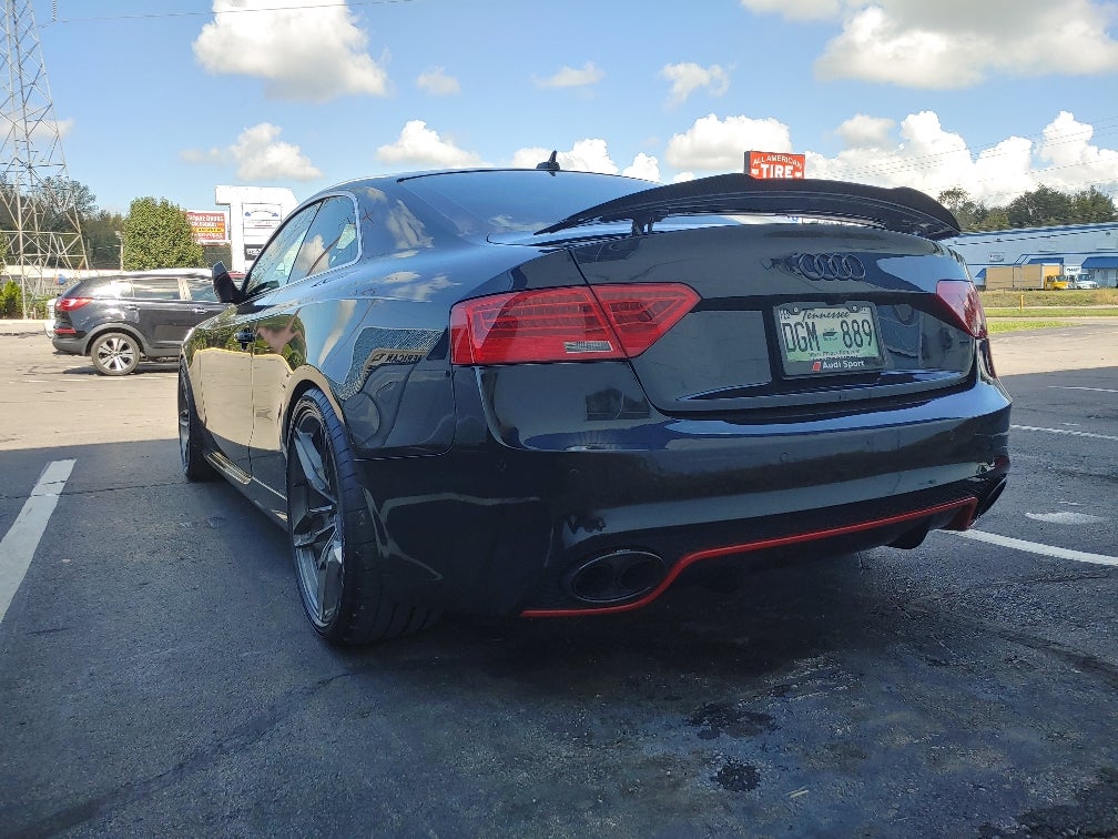 B8 B8.5 Audi RS5 Electronic Retractable Spoiler Wing Retrofit ...