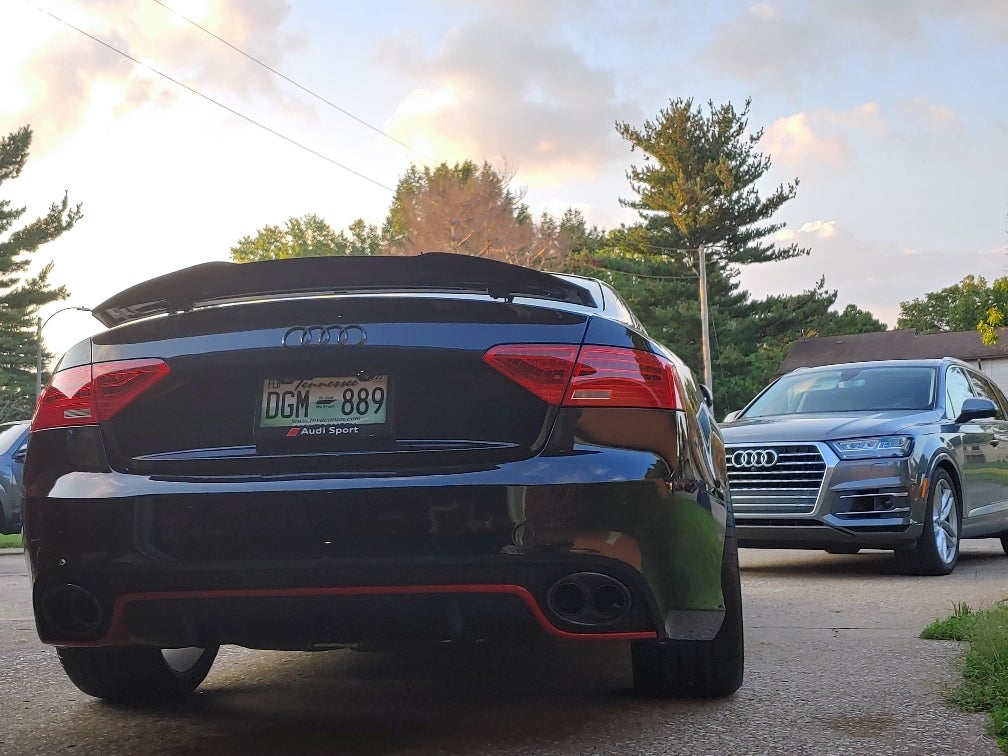 B8 B8.5 Audi RS5 Electronic Retractable Spoiler Wing Retrofit ...