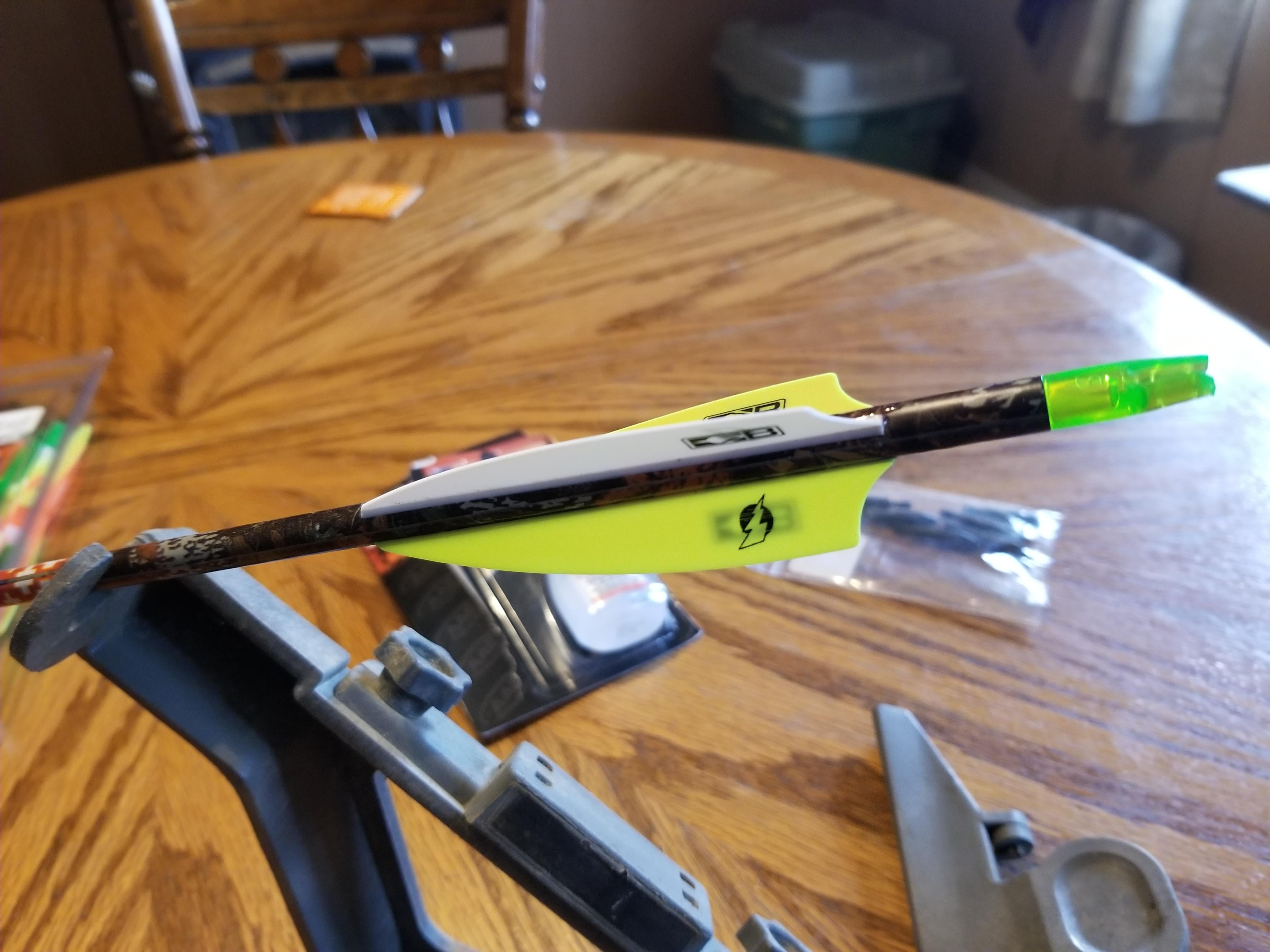 Let’s see different color fletching/vanes, wrap combos | Archery Talk Forum