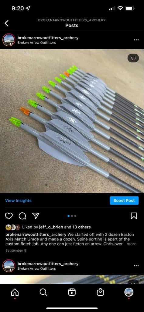 Let’s see different color fletching/vanes, wrap combos | Archery Talk Forum