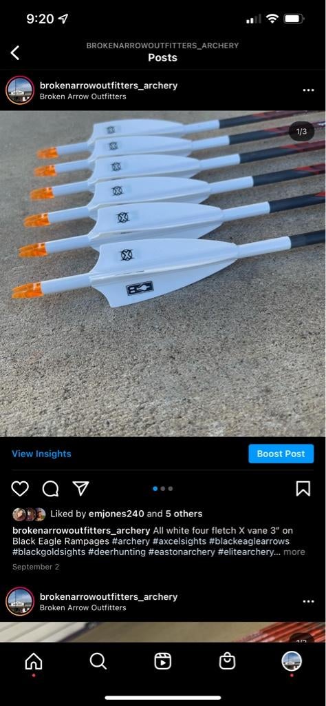 Let’s see different color fletching/vanes, wrap combos | Archery Talk Forum
