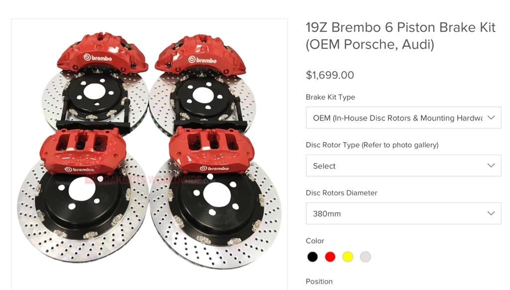 390mm PP OEM Big Brake Kit on Macan S | Page 3 | Porsche Macan Forum