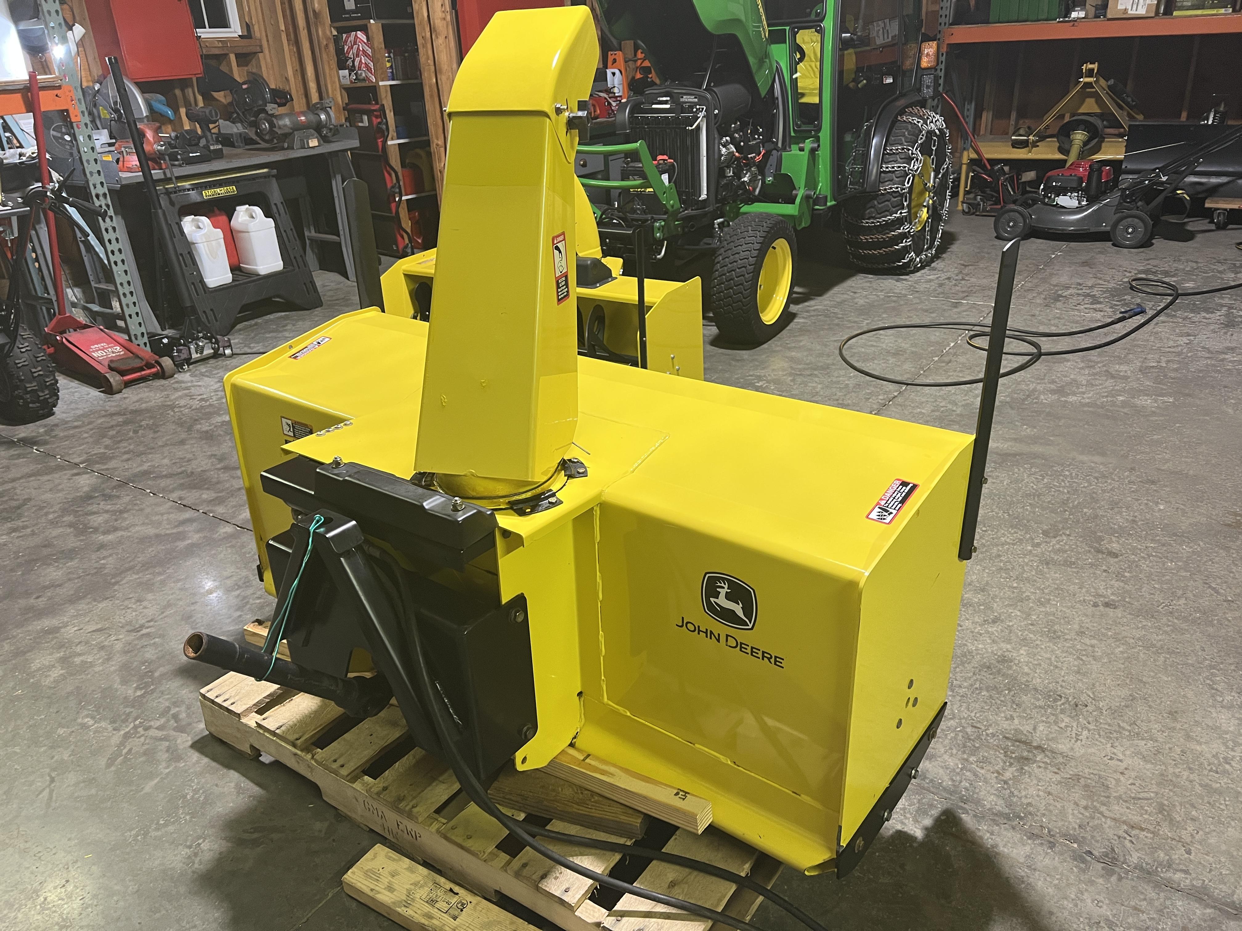 New 60” John Deere Front mounted Snowblower | Green Tractor Talk