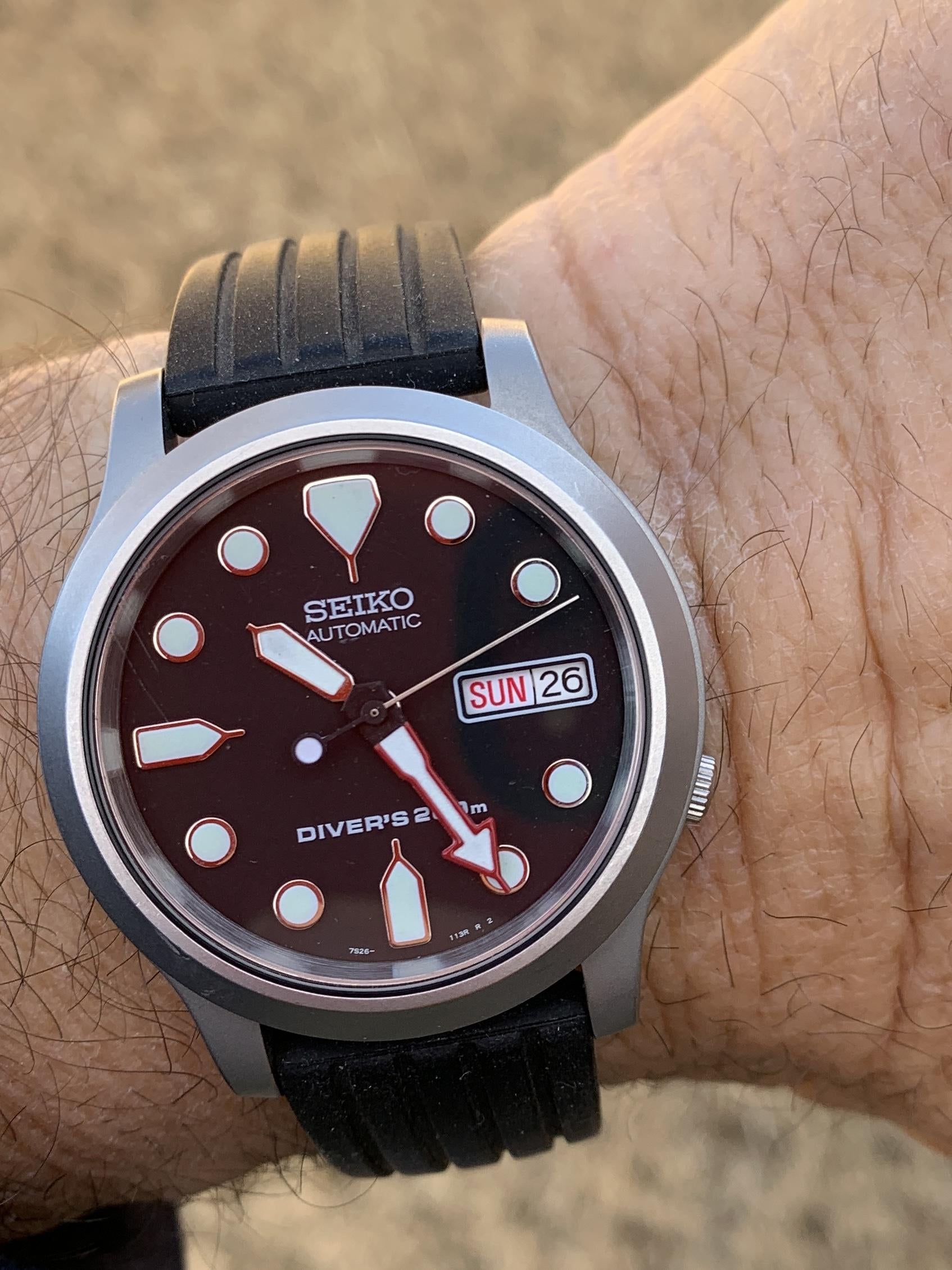 Seiko SNK Mini-SKX mod | WatchUSeek Watch Forums