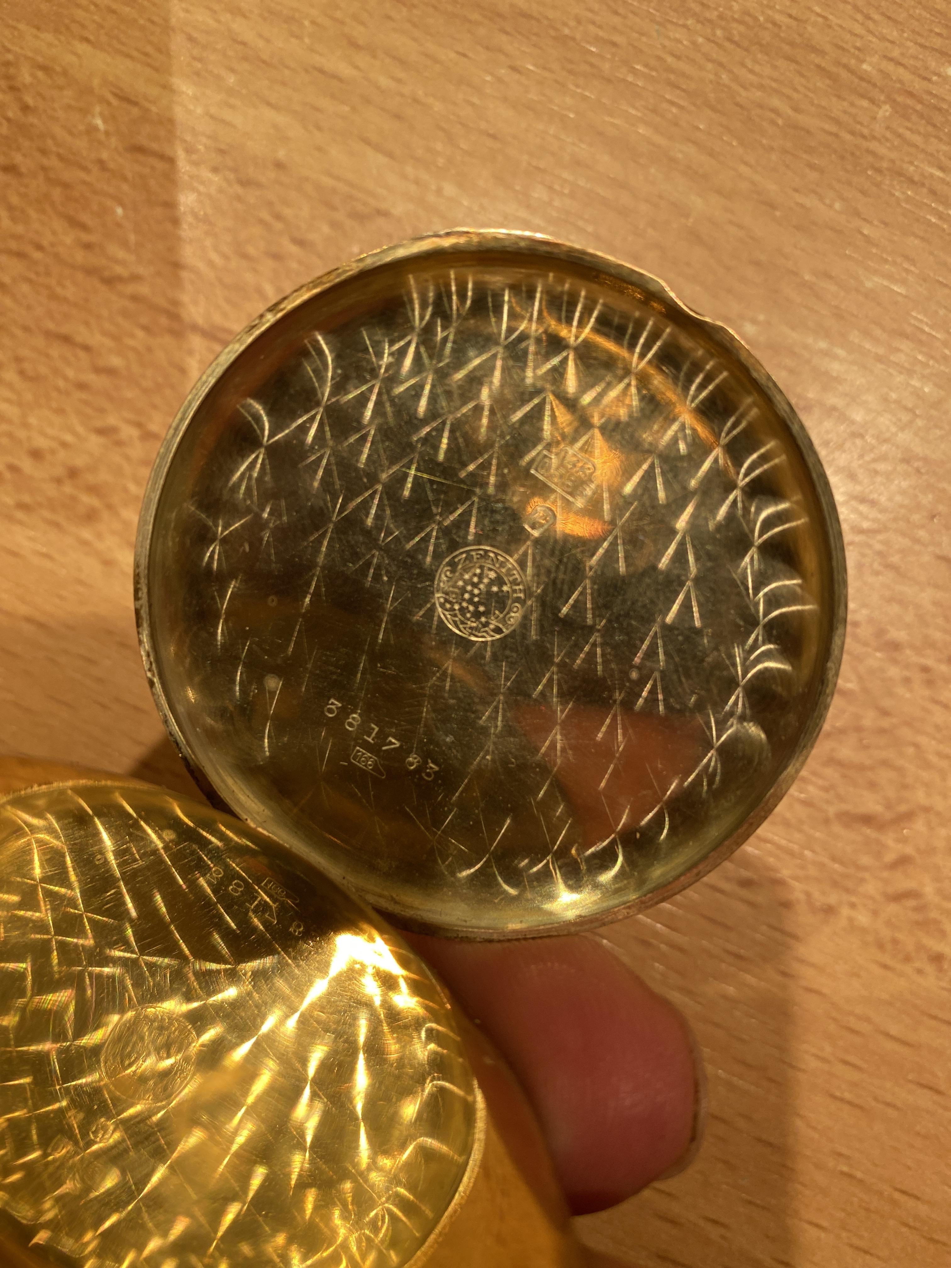 Golden Zenith pocket watch | WatchUSeek Watch Forums