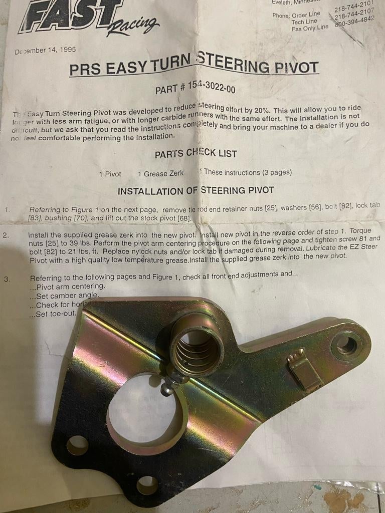 Easy Steer Pivot Arm | Ski-Doo Snowmobiles Forum