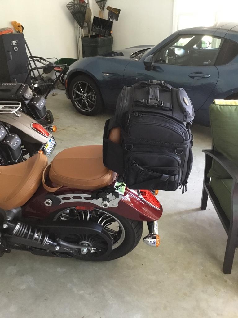 Scout Rear Rack | Indian Motorcycle Forum
