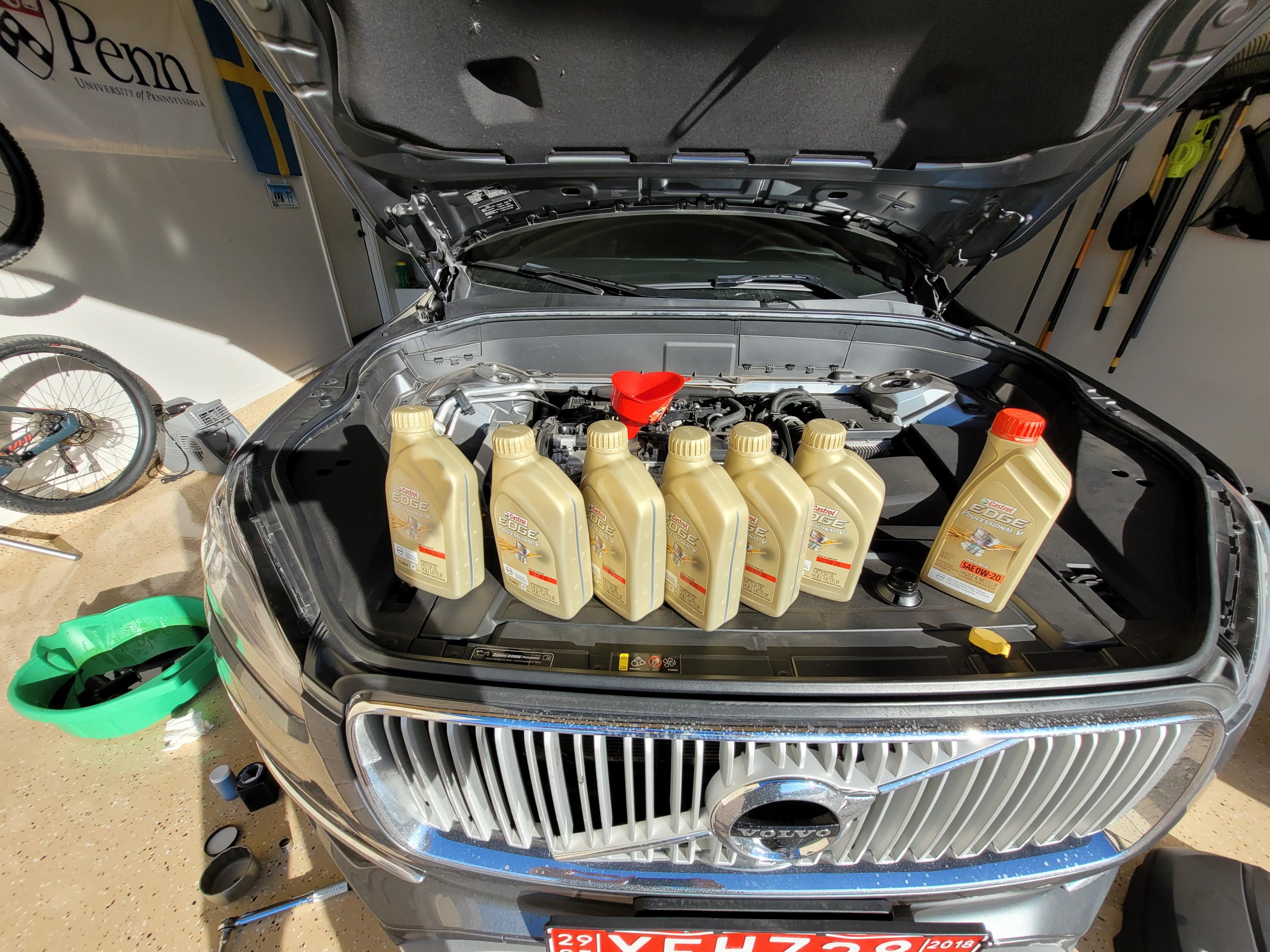 Volvo Xc90 Oil Change
