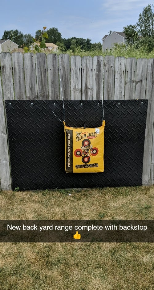 Target backstop for Backyard | Archery Talk Forum