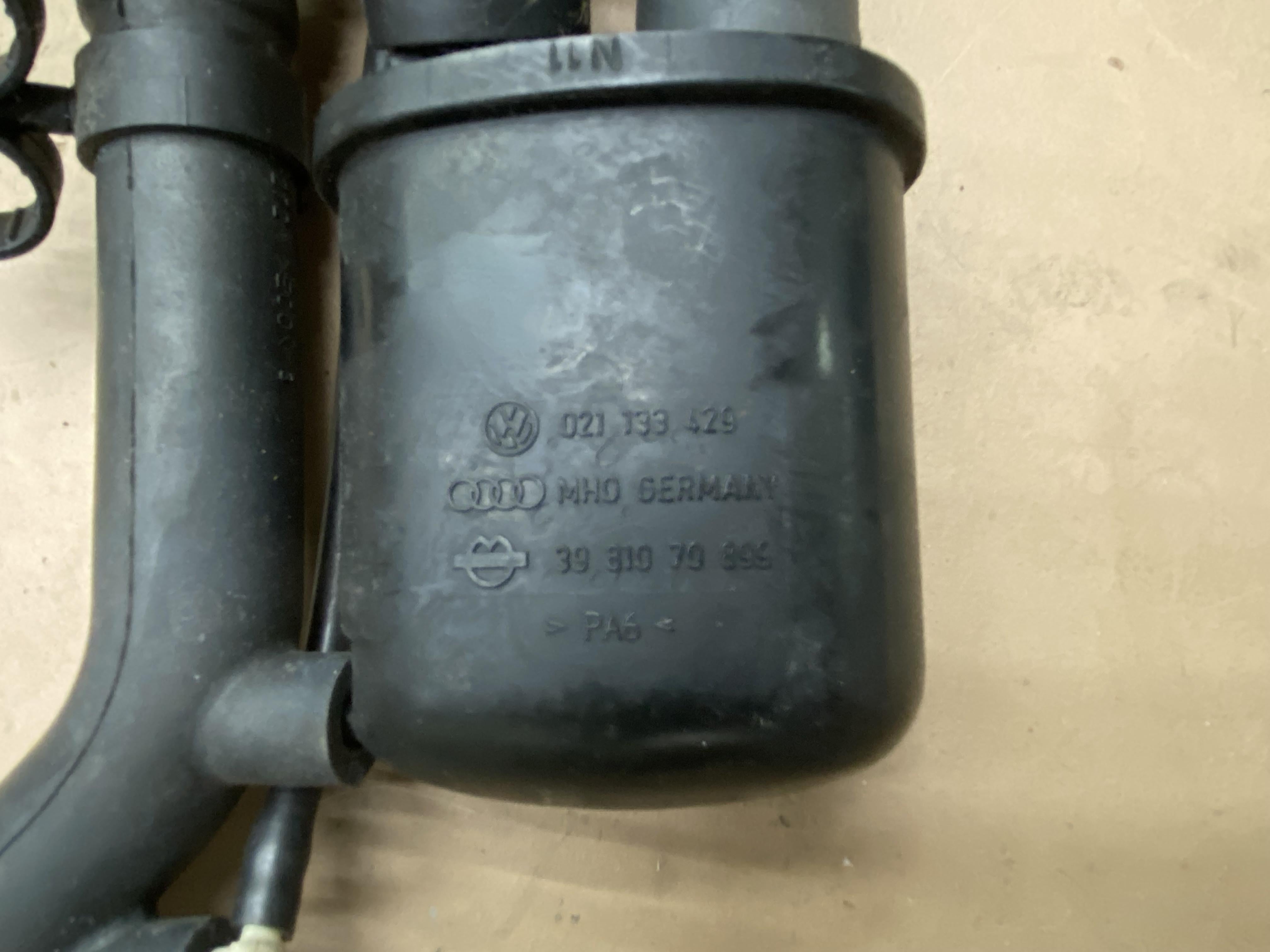 OBD1 VR6 Silencer 021-133-429 and ISV/Hoses | VW Vortex - Volkswagen Forum