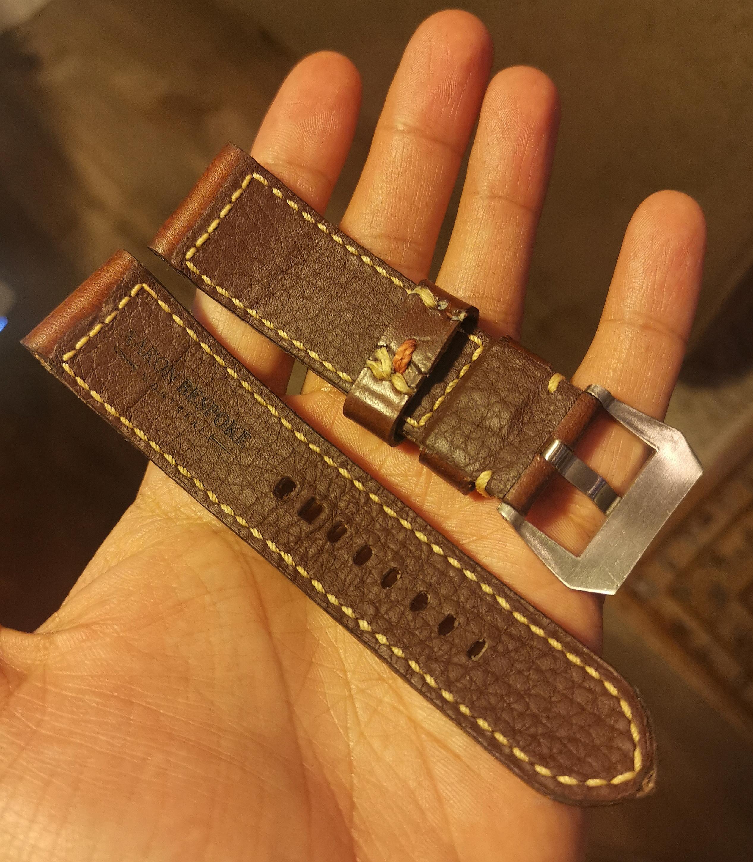 FS: Aaron Bespoke Custom Strap for Panerai | WatchUSeek Watch Forums