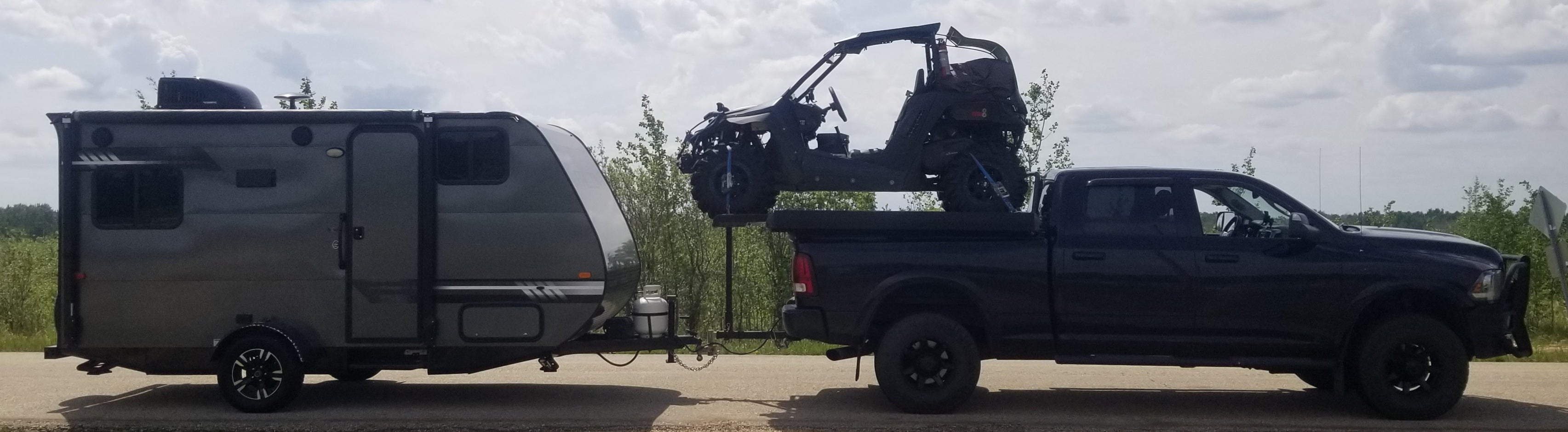 2018 ram 2500 with ramptek hauler rack | Polaris RZR Forum - RZR Forums.net