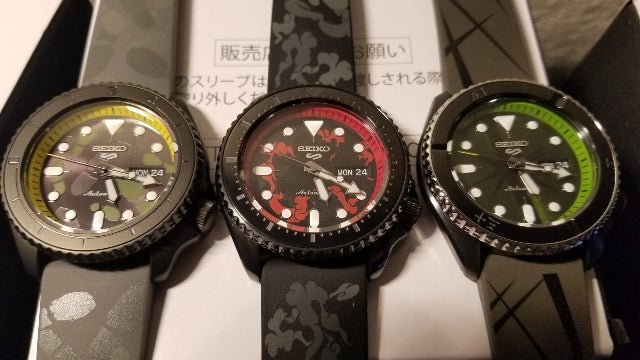 Seiko 5 + "One Piece" manga collab | WatchUSeek Watch Forums