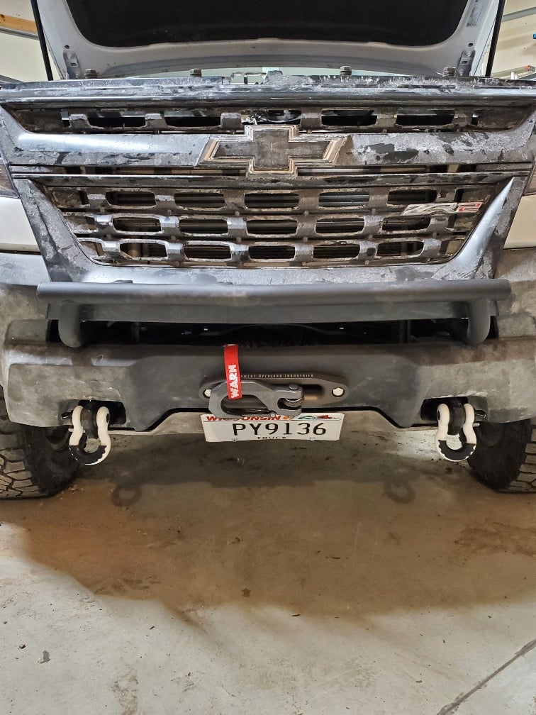 (FOUND) ZR2 Front License Plate Bracket (2015-2018) | Chevy Colorado ...