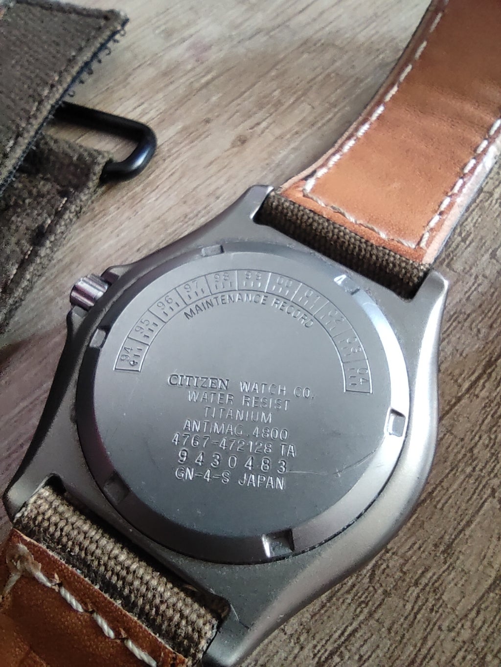 FS: Citizen 4767-472128 Titanium Air Diver | WatchUSeek Watch Forums