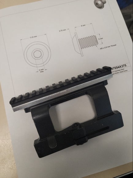 M76 scope mount project | AK Rifles