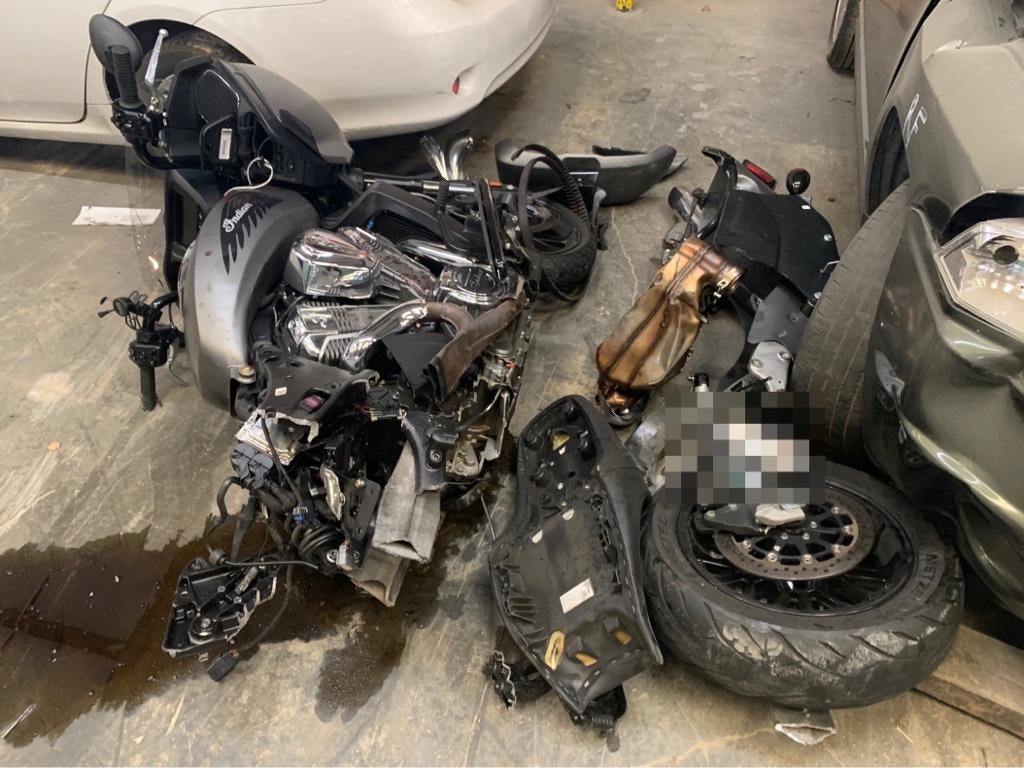 One less chally on the road [emoji20] | Indian Motorcycle Forum